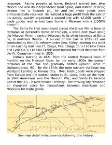 Santa Fe Trail | The North Lyon County Museum